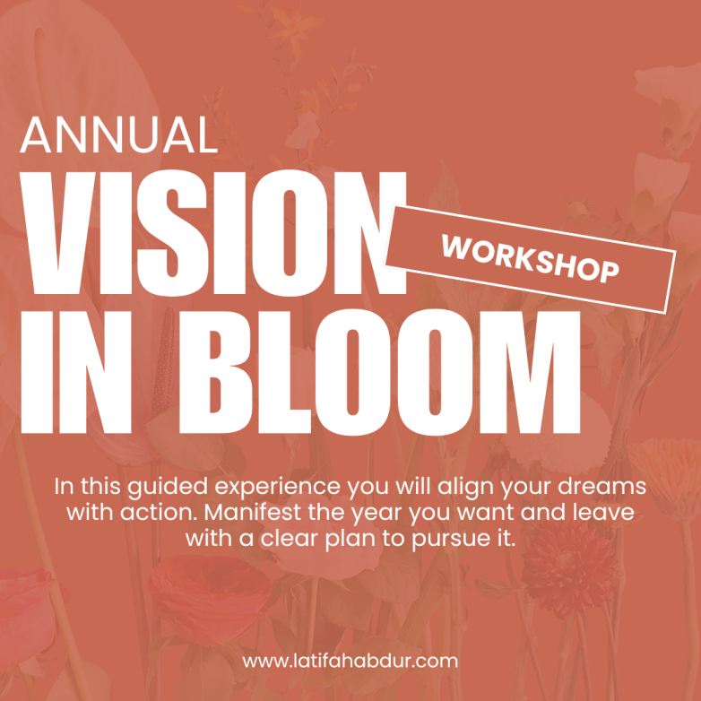 Vision Board Workshop for Women Business Owners - Latifah Abdur